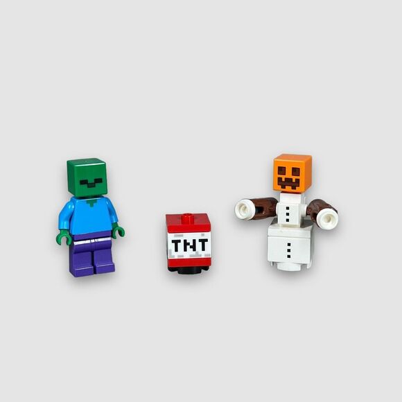 Lego | Toys | Lego Minecraft Lot Of 3 Zombie Snowman Dynamite ...
